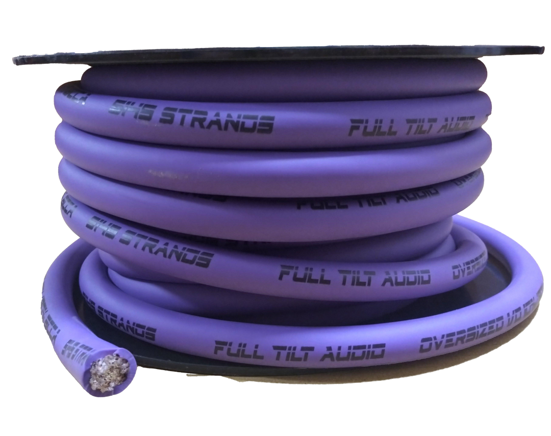Full Tilt 50' 1/0 AWG CCA Power/Ground Cable – Sundown Audio