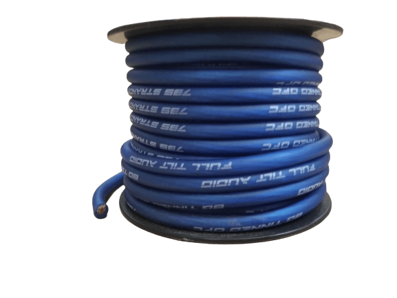 Full Tilt 50' 8 AWG OFC Power/Ground Cable – Sundown Audio