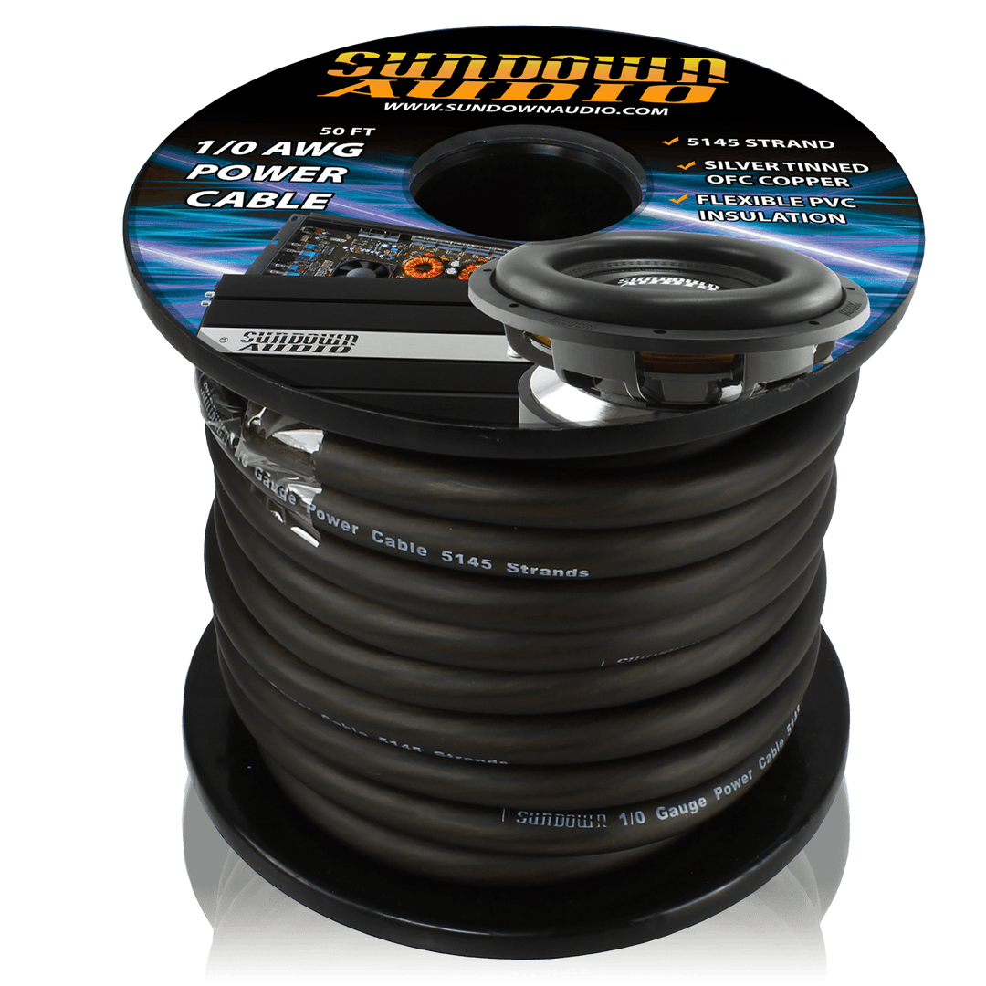 1/0 Power Cable – Sundown Audio