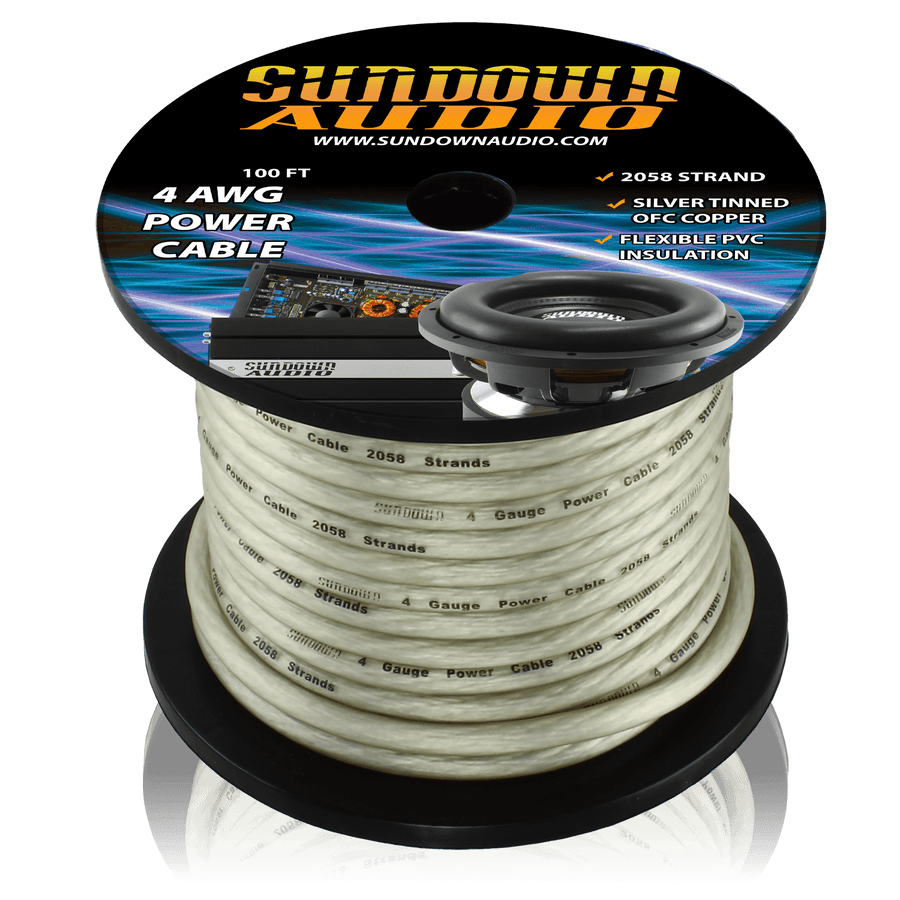 4 AWG Cable – Sundown Audio